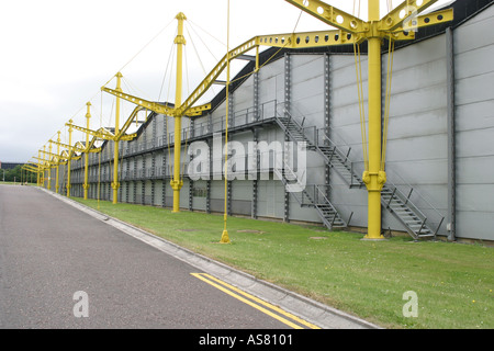 Yellow Spectrum Building designed by Sir Norman Foster in Swindon ...