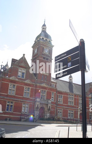 Clock Tower, Swindon Town Hall, Regents Circus, Swindon, Wiltshire ...