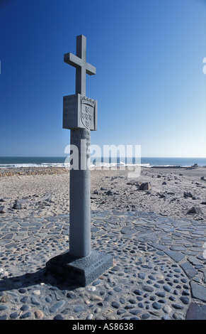 Cape Cross monument where the Portuguese Diego Câo landed and claimed ...