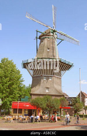 Amsterdam Holland De Gooyer Molen Gooyers Windmill Stock Photo - Alamy