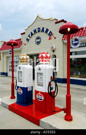 Standard Oil Company Petrol Station roadside attraction on Historic Old ...