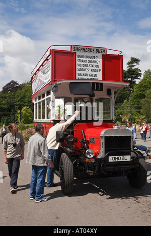 Old Bus, Beaulieu Motor Museum Stock Photo - Alamy