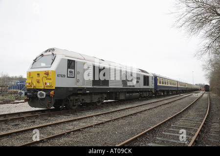 Class 67 locomotive Stock Photo - Alamy