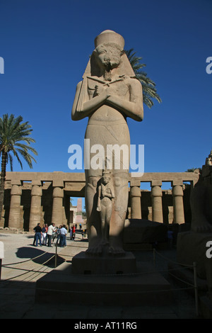 The Karnak temple complex (Thebe, Egypt) is one of the most important ...
