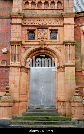 Merthyr Tydfil Town Hall, Wales, UK, a late Victorian Jacobean-style ...