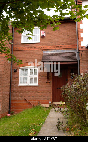 Typical housing on the Gurnos Estate Merthyr Tydfil Wales UK GB with ...