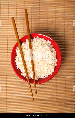 bowl of red rice Stock Photo - Alamy
