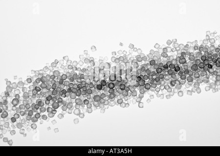 Sodium chloride (NaCl, table salt), crystal structure. Atoms are Stock ...