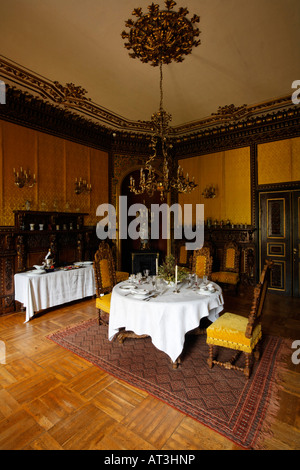 Dining room, interior, Branitz Palace, Branitz Park, Prince Pueckler ...