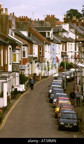 Colourful Exmouth street Stock Photo - Alamy