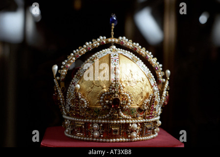 The Austrian imperial crown - originally the crown of Rudolph II Stock ...