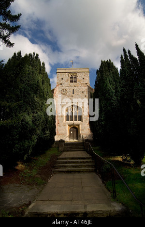 St John the Baptist church Puttenham Surrey Stock Photo - Alamy