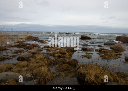 calm and rough north sea Stock Photo - Alamy