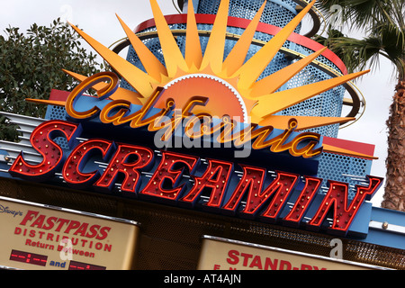 Rollercoaster California Screamin', California Adventure Park ...
