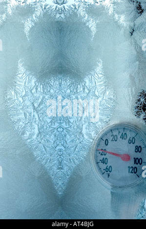 thermometer indicating minus 19 degrees Fahrenheit Stock Photo - Alamy