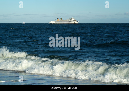 The Mary Ellen ship Cross Sound ferry at Orient Point Long Island New ...