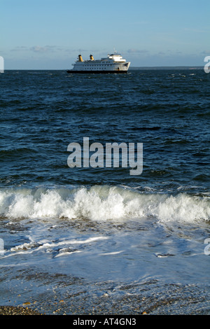 The Mary Ellen ship Cross Sound ferry at Orient Point Long Island New ...