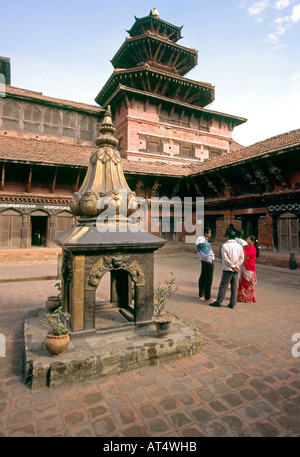 View of the Mul Chowk, Patan Royal Palace, Durbar Square, Patan ...