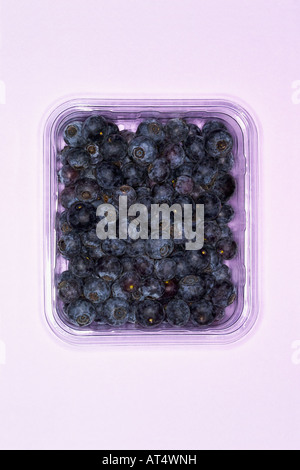 PUNNET OF BLUEBERRIES Stock Photo - Alamy