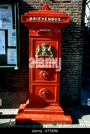 Dutch Post Office Letter Box Wassenaar Netherlands Holland Europe Stock ...