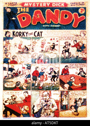 Dandy Comic 1957 EDITORIAL USE ONLY Stock Photo - Alamy