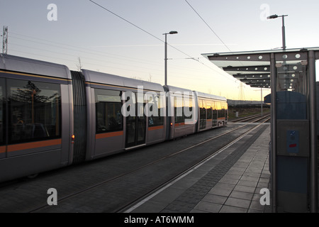 LUAS Belgard Tram Stop, Dublin, Ireland -1 Stock Photo - Alamy