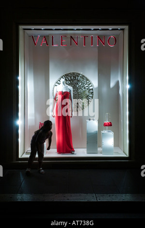 via dei Condotti Valentino Store shop Rome street fashion store shop ...