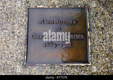 der rufer gerhard marcks 1889 1981 scultpor berlin germany deutschland ...