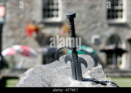 Sword in Stone Taunton King Arthur English Arthurian Legend Somerset ...