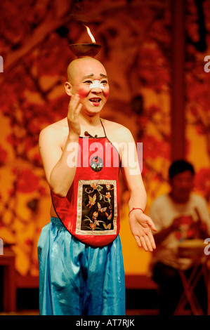 Chinese comedy skit, Sichuan Opera, Chengdu, China Stock Photo - Alamy