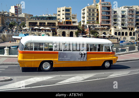Visit Malta - public bus transport around Valletta, Malta, manufactured ...