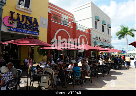 Miromar Outlets shopping Mall Naples Florida outside shopping district ...
