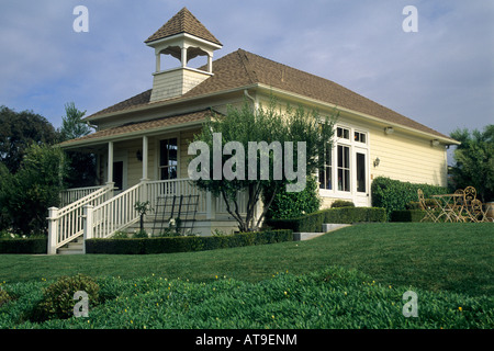 Old schoolhouse at Baileyana Winery Edna Valley near San Luis Obispo ...