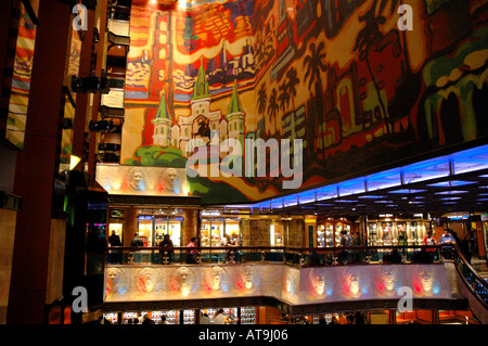 Cruise Ship Carnival Valor lobby bar Stock Photo - Alamy