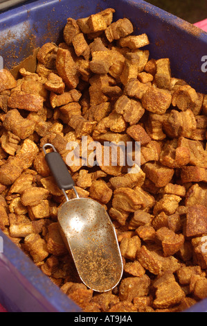 cajun pork cracklins Lafayette Louisiana Stock Photo - Alamy