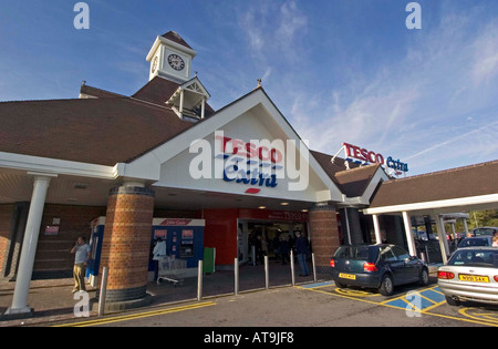 Tesco Express superstore in Bridgend Stock Photo - Alamy