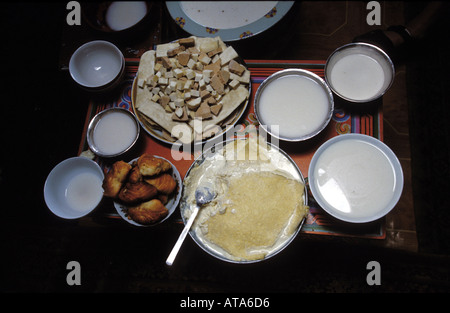 Airag, traditional mongolian milk drink Stock Photo - Alamy