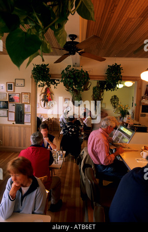 Breakfast at the Bluebird Cafe Hopland Mendocino County California ...