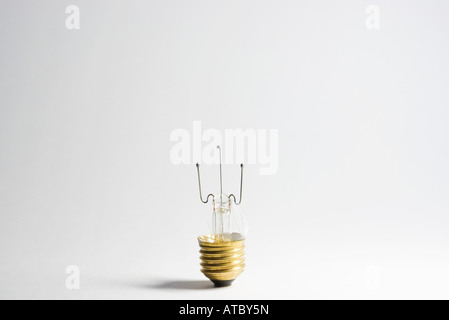 electricity, light bulb, damaged, broken filament, Germany, 1930s, 30s ...