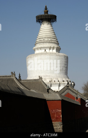 White Pagoda Temple,Beijing,China Stock Photo - Alamy