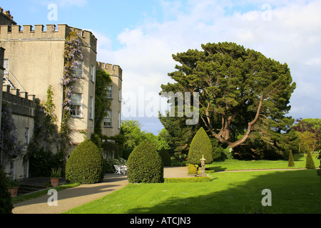 Glin Castle County Limerick Ireland Stock Photo - Alamy