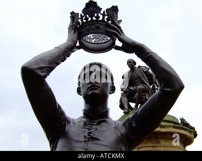 Shakespeare head statue, Shakespearean Gardens, Stratford, Ontario ...