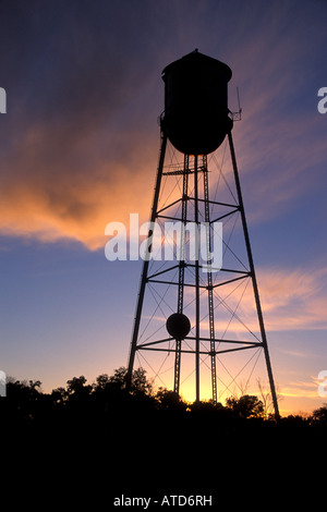 Town water tower at sunset, Ovid, Colorado Stock Photo - Alamy
