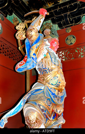 Statue of a God in Nikko Japan Stock Photo - Alamy