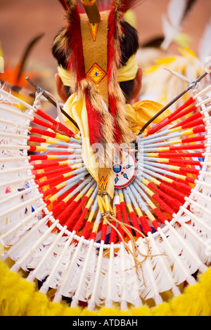 Native American Ceremonial Bustle Stock Photo - Alamy