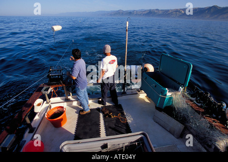 Longline fishing for sharks, Pacific Ocean Stock Photo - Alamy