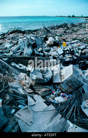Coastal pollution Caribbean Atlantic Ocean Stock Photo - Alamy