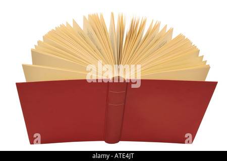 Open Yellow Dictionary Book Isolated on White Background Stock Photo ...