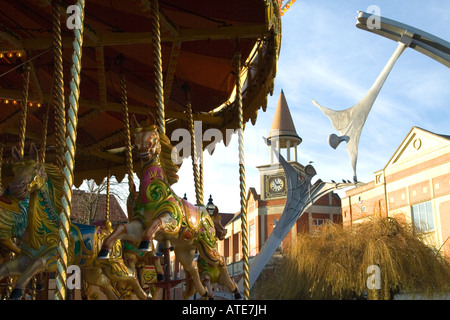 Merry-Go-Round Carousel at the Lincoln Park Zoo, Chicago, Illinois ...