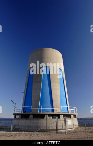 Turbine stack on the Gardner Dam Stock Photo - Alamy